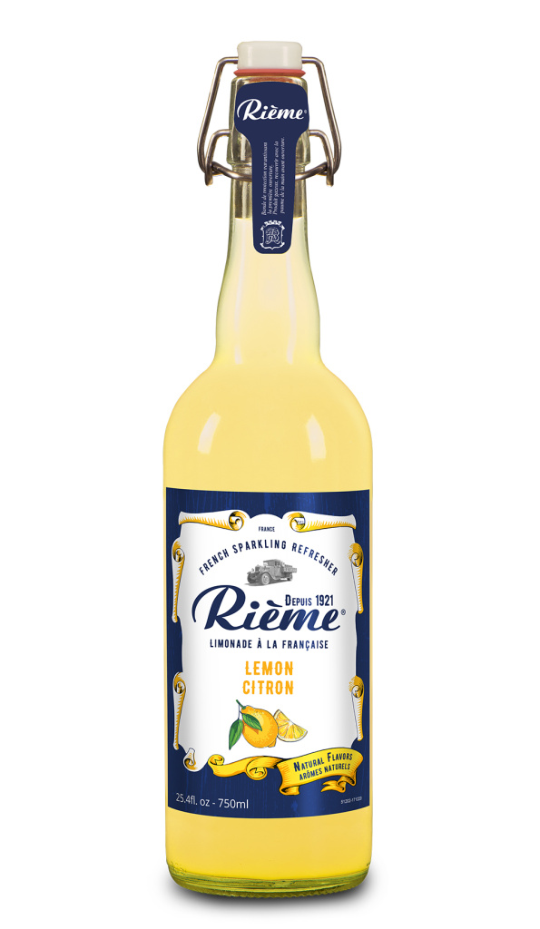Rieme Sparkling French Limonade, Lemon 750ml 6 PACK - BrandsHype